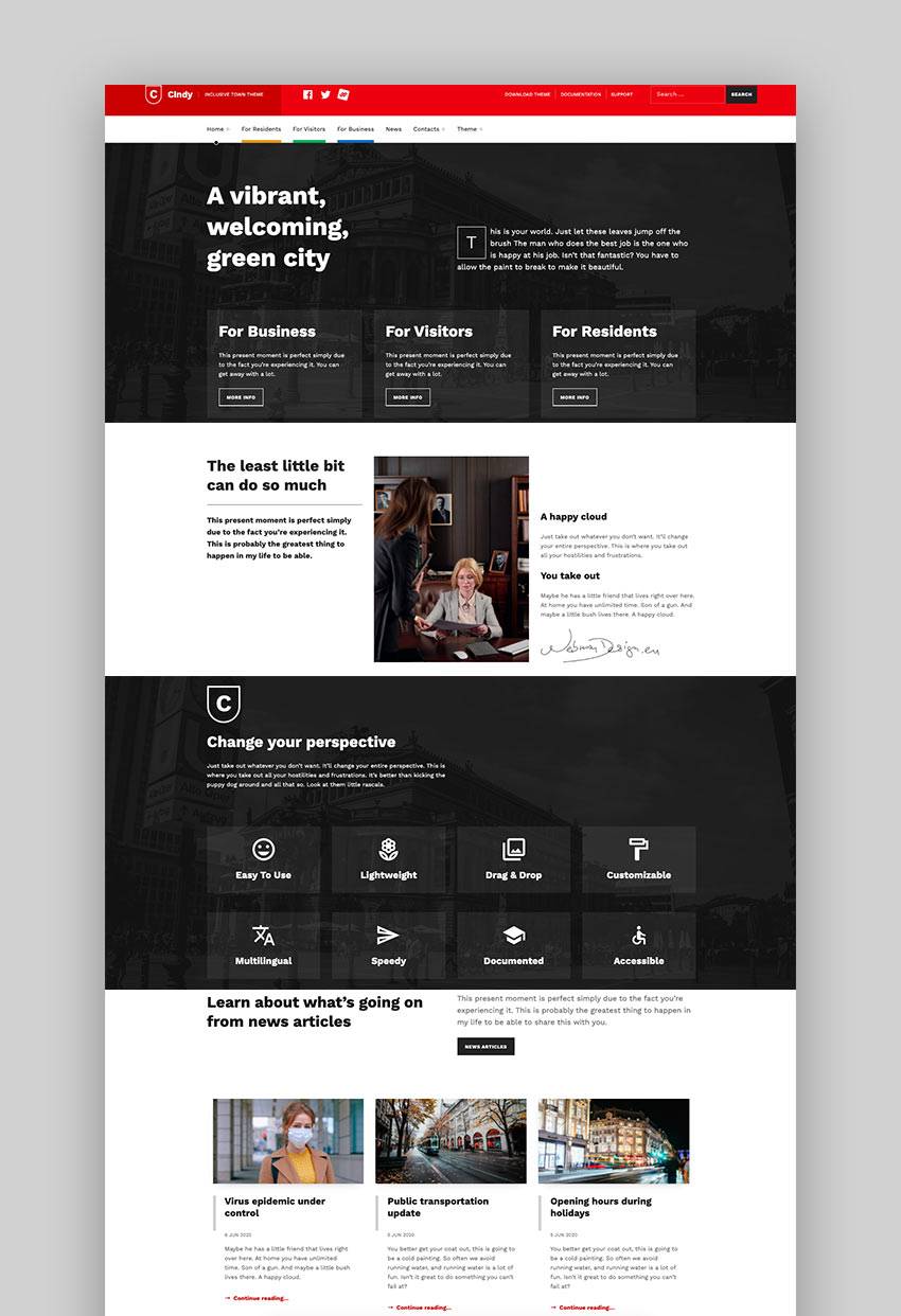 15 Best Government WordPress Themes for 2025 | Envato Tuts+
